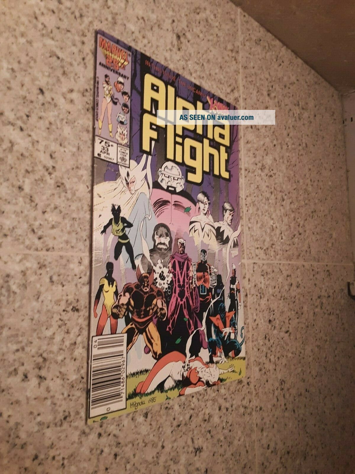 ALPHA FLIGHT (1983 Series) 33 Near Comics Book - 1st Lady Deathstrike ...