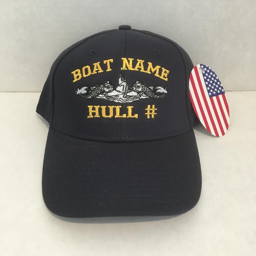 USS Virginia SSN 774 - Embroidered Submarine Ball Cap - Made In USA ...