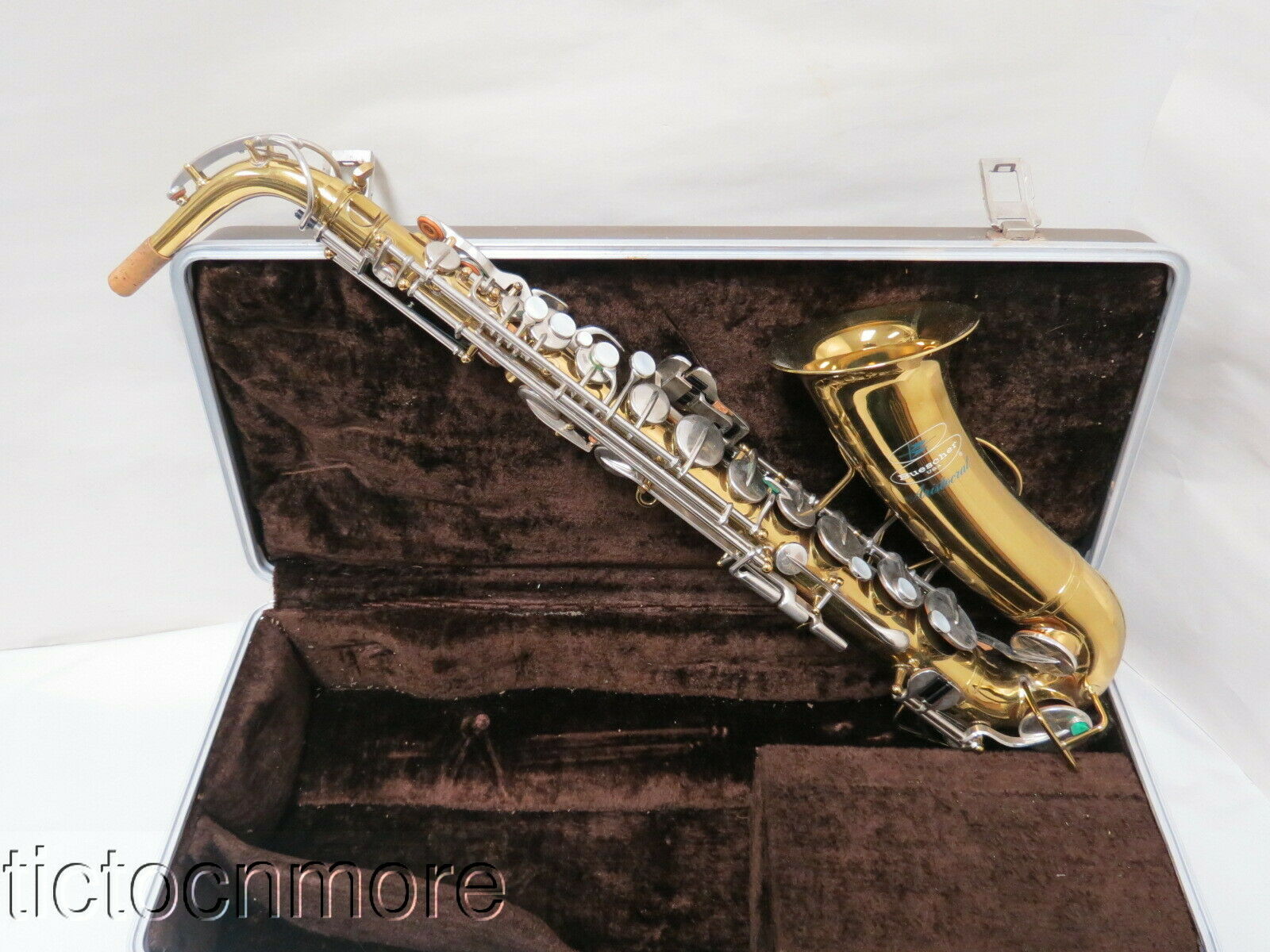VINTAGE BUESCHER ARISTOCRAT TWO TONE SAX SAXOPHONE SERIAL No. 146824 ...