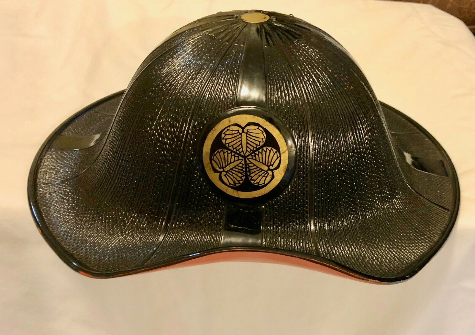 Vintage Japanese JINGASA Hat Edo Kabuto Yoroi Armor Samurai Purchased ...