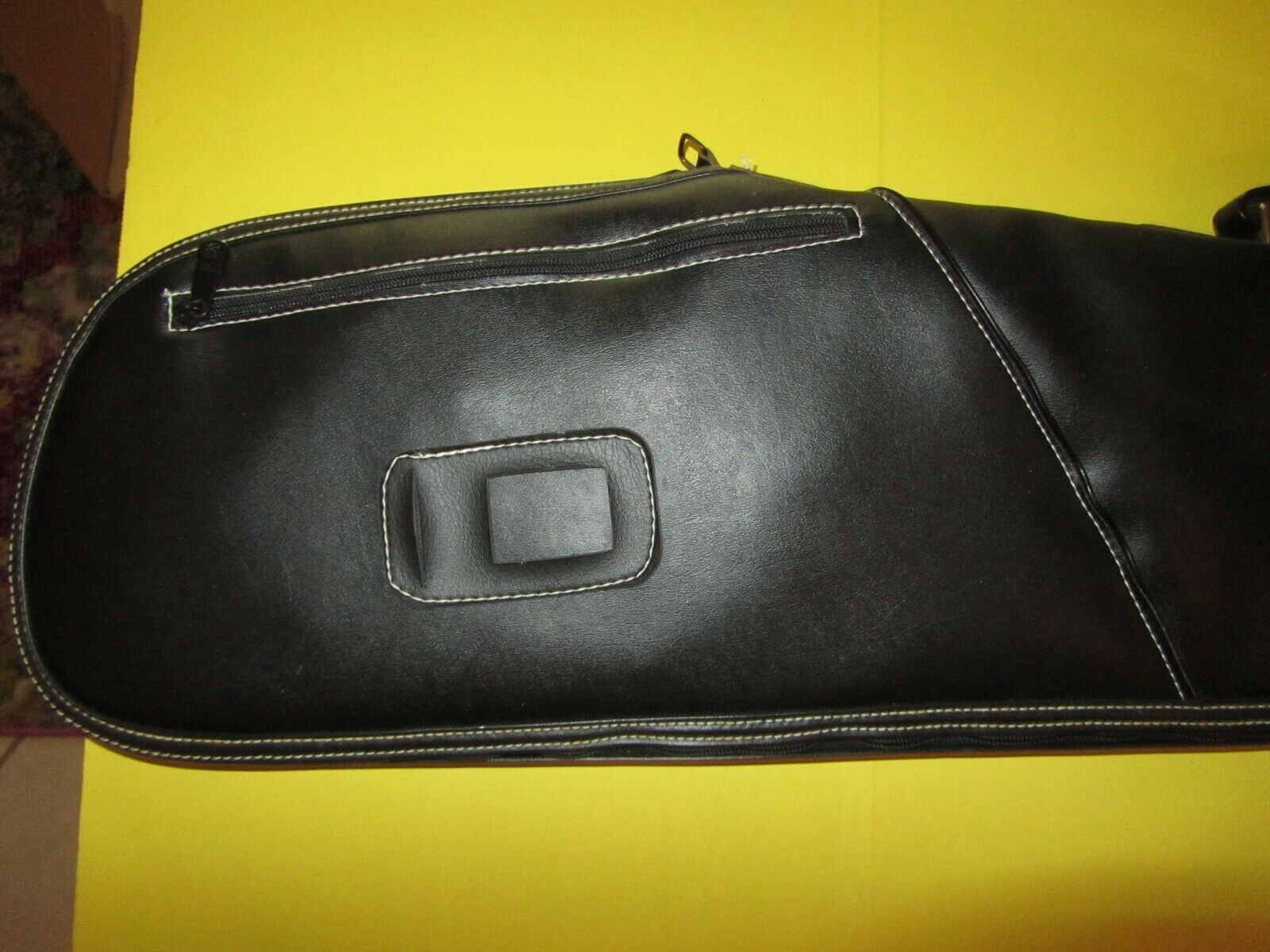Vintage Sears Ted Williams Leather Rifle Carry Case Soft Lining ...