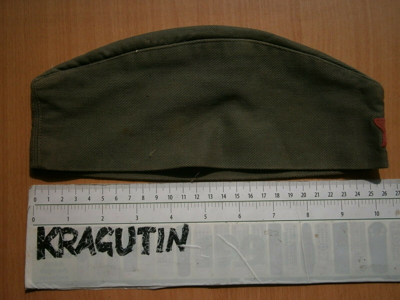 YUGOSLAVIA JNA ARMY HAT CAP AFTER WWII MILITARY PARTISAN RED STAR RARE ...