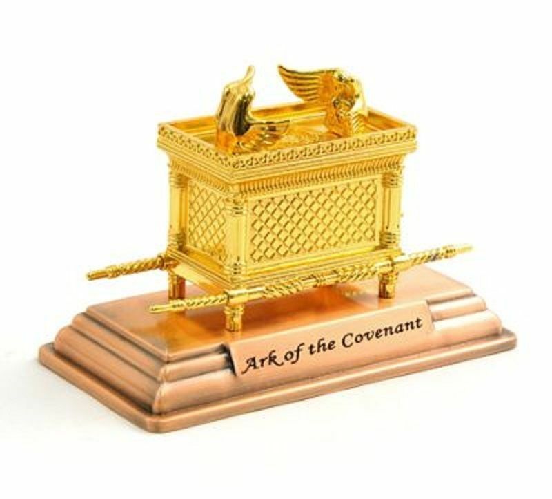 Jewish Ark Of God The Covenant Testimony On Copper Base - Small Size ...