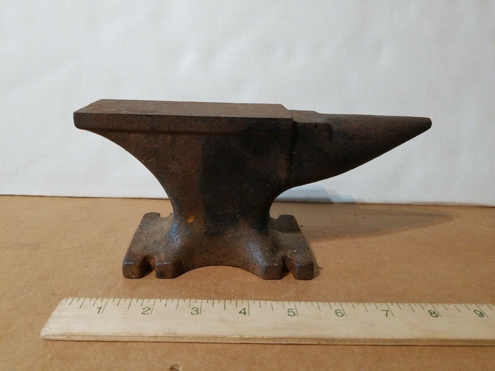 Antique Cast Iron Small ANVIL Blacksmith Jeweler Farrier 6 LB Unknown ...