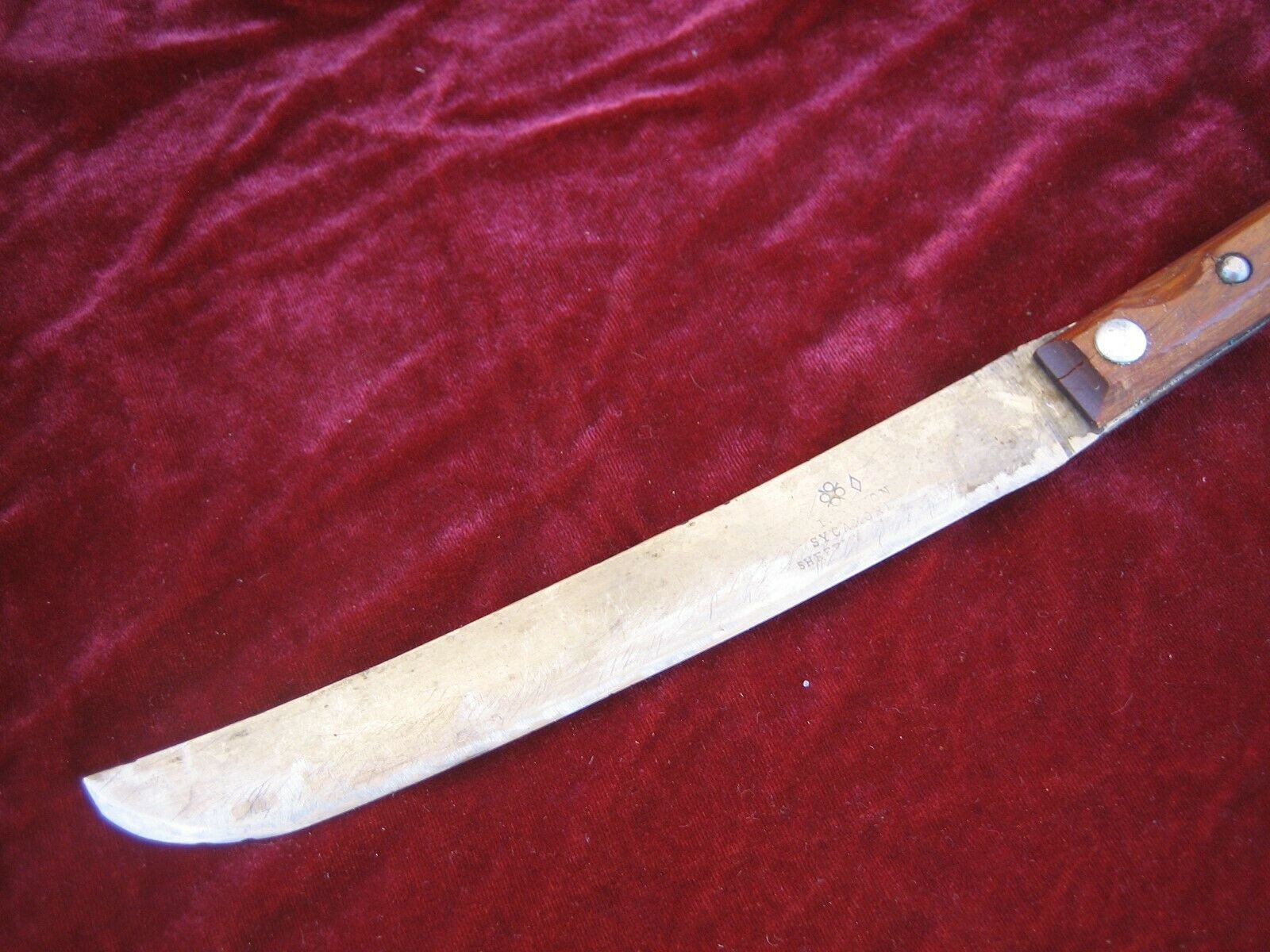 Antique I Wilson Sycamore St Sheffield England Skinning Knife | #16722954