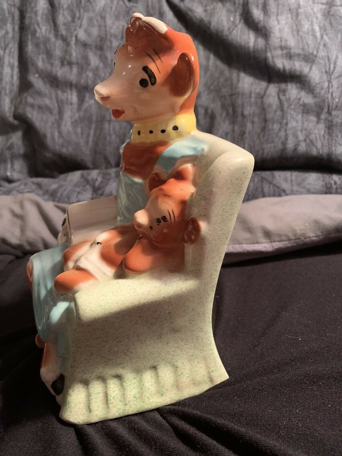 Vintage 1940s Elsie The Cow With Beauregard Borden Dairy Icecream Lamp ...