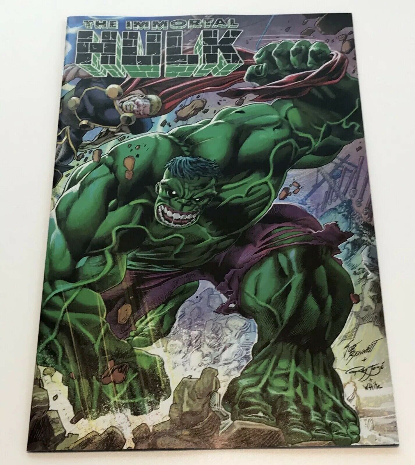 Immortal Hulk 24 1:50 Joe Bennett Wraparound & Ross Cover A, Both NM ...
