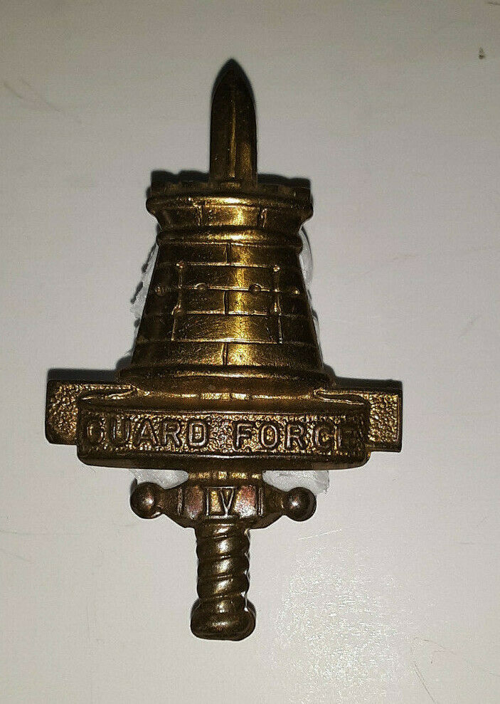 Vintage Rhodesian Guard Force Cap Badge - - 2 Lugs - Bush War 2 | #16667948