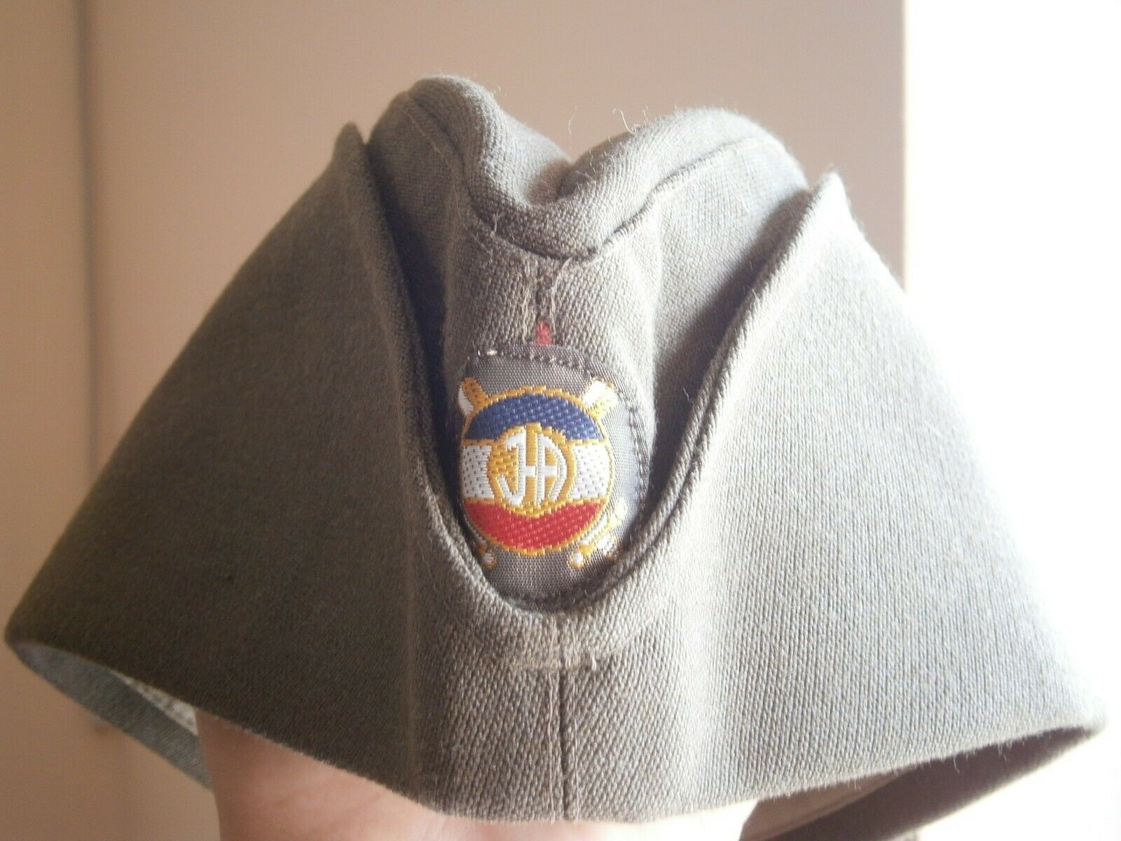 1981 Yugoslavia JNA Army OFFICER LAST MODEL HAT CAP PATCH Military ...