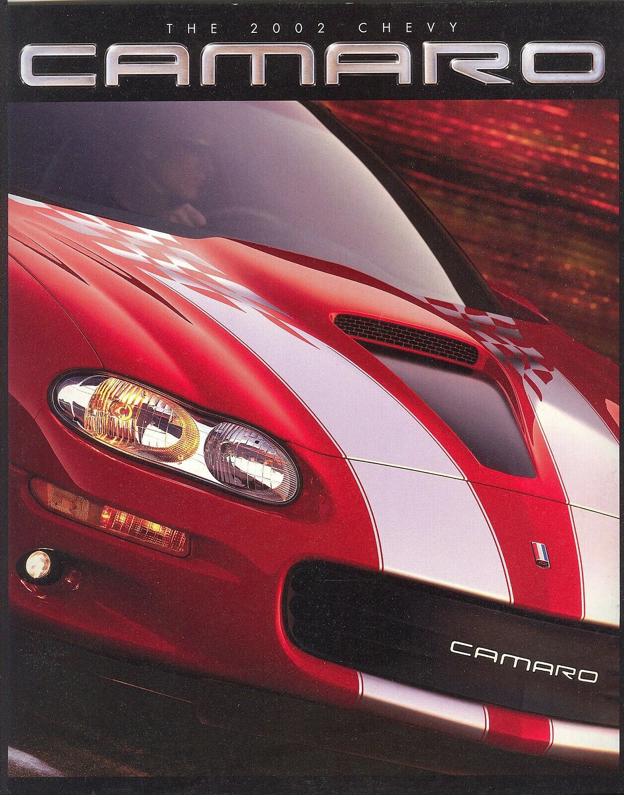 2002 Chevrolet Camaro 35th Anniversary SS Coupe SS Z28 Sales Brochure ...