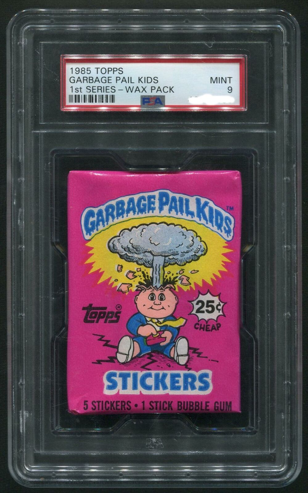 1985 Topps Garbage Pail Kids 1st Series 1 Wax Pack PSA 9 | #16612165