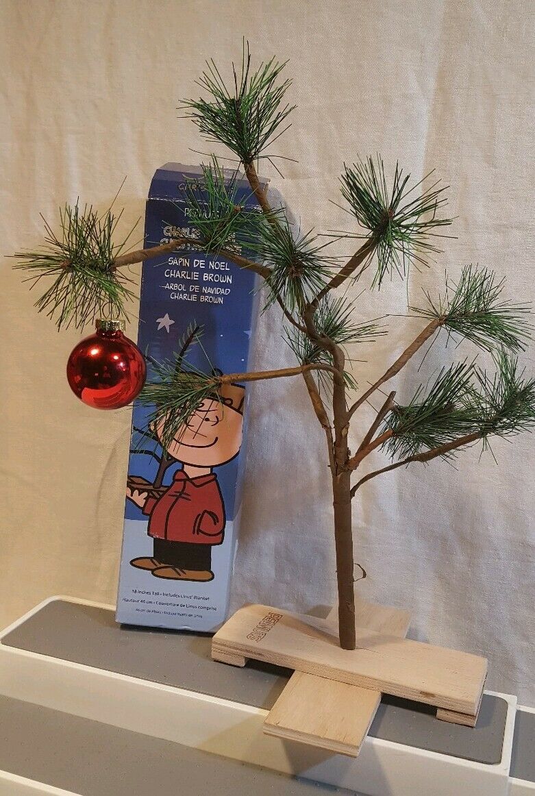 " Peanuts Charlie Brown " Christmas Tree W/Red Ornament 24 " | #16630550