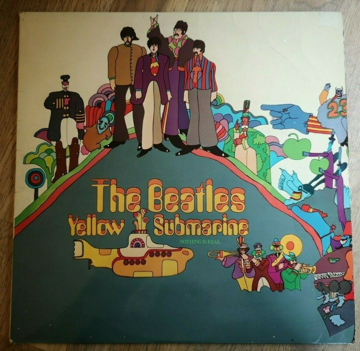 The Beatles LP Yellow Submarine UK Apple Mono 1st Press)) ) | #16645946