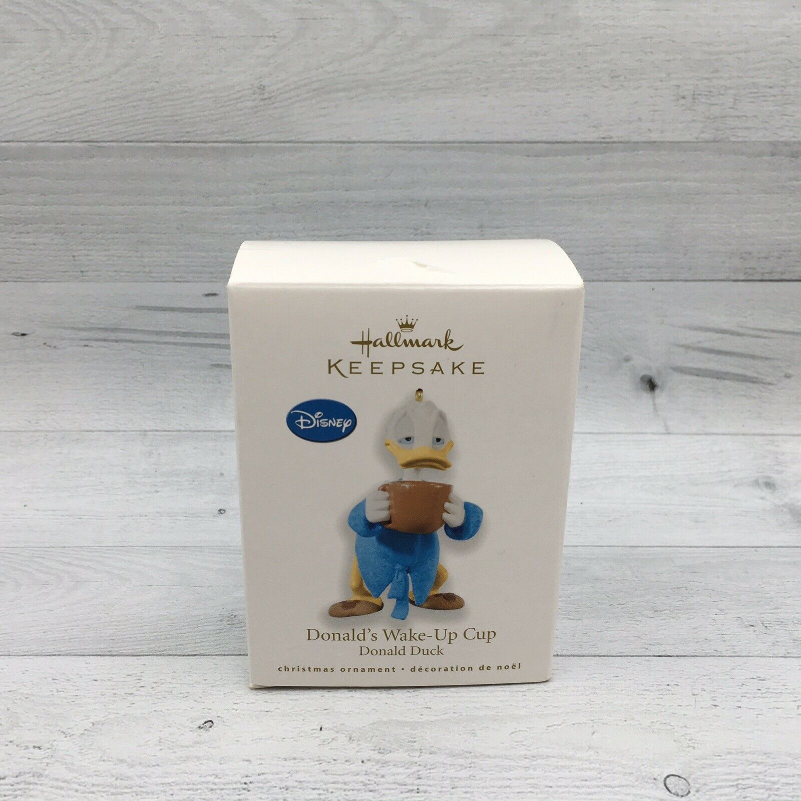 2010 Hallmark Disney Keepsake Donald ' S Wake - Up Cup Donald Duck ...