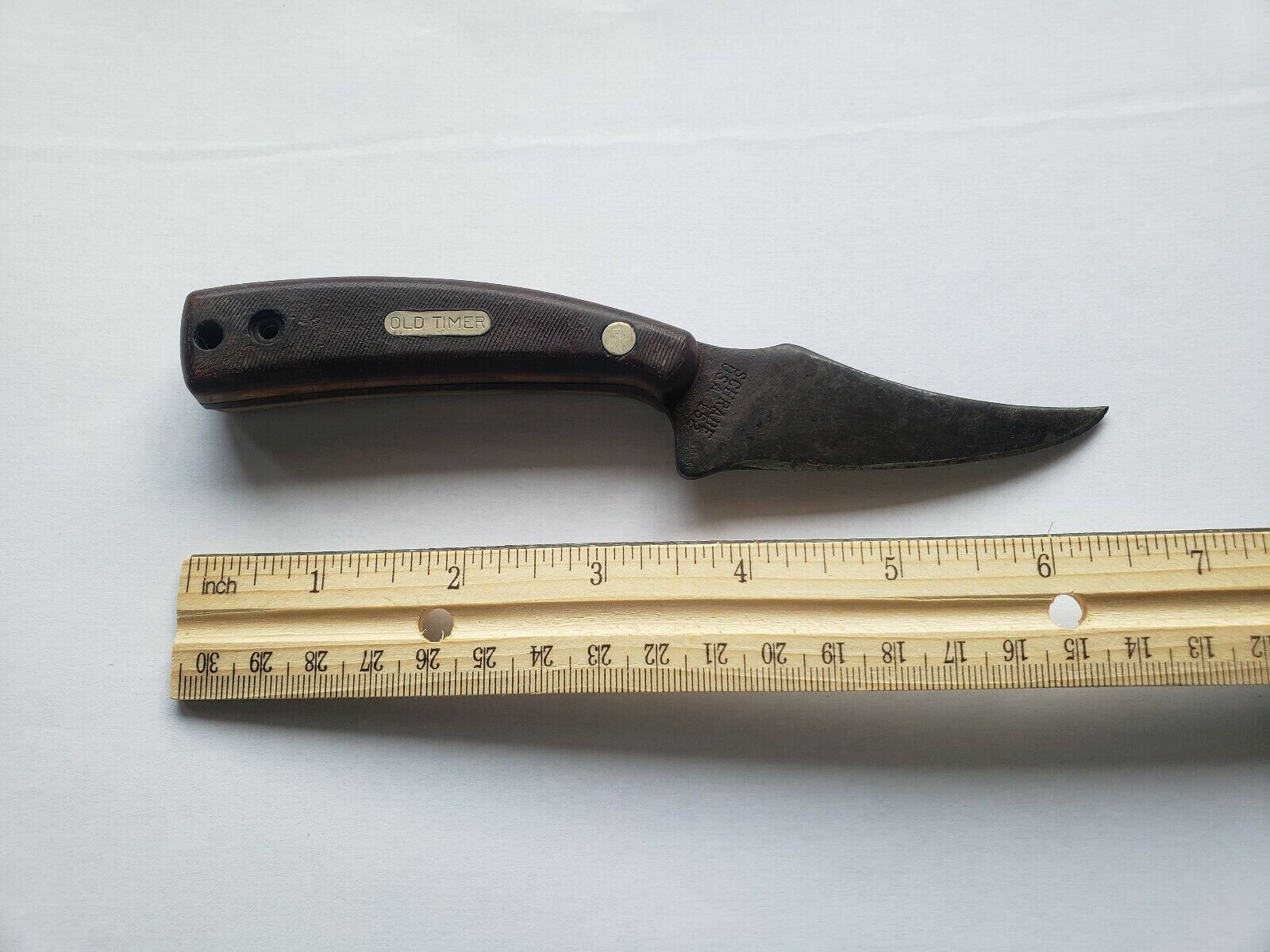 Vintage Schrade Old Timer 152 Sharpfinger Skinning Knife/ USA Made ...