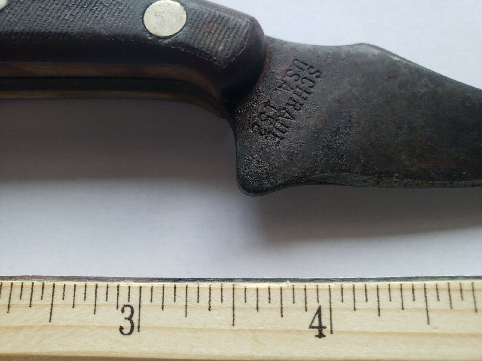Vintage Schrade Old Timer 152 Sharpfinger Skinning Knife/ USA Made ...