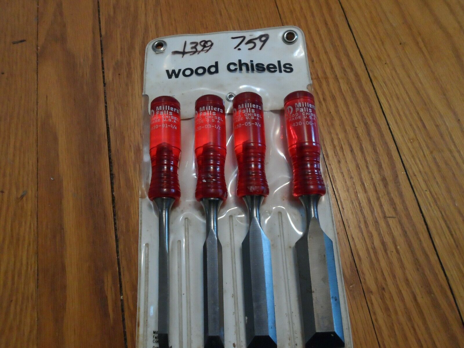 Millers Falls Wood Chisel Set 1430 Series | #16553539