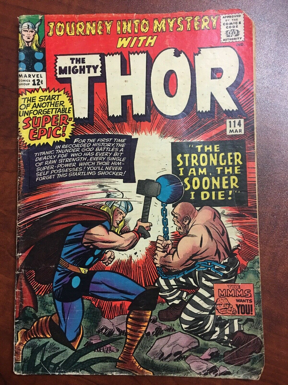Journey Into Mystery With The Mighty Thor 114 | #16513191