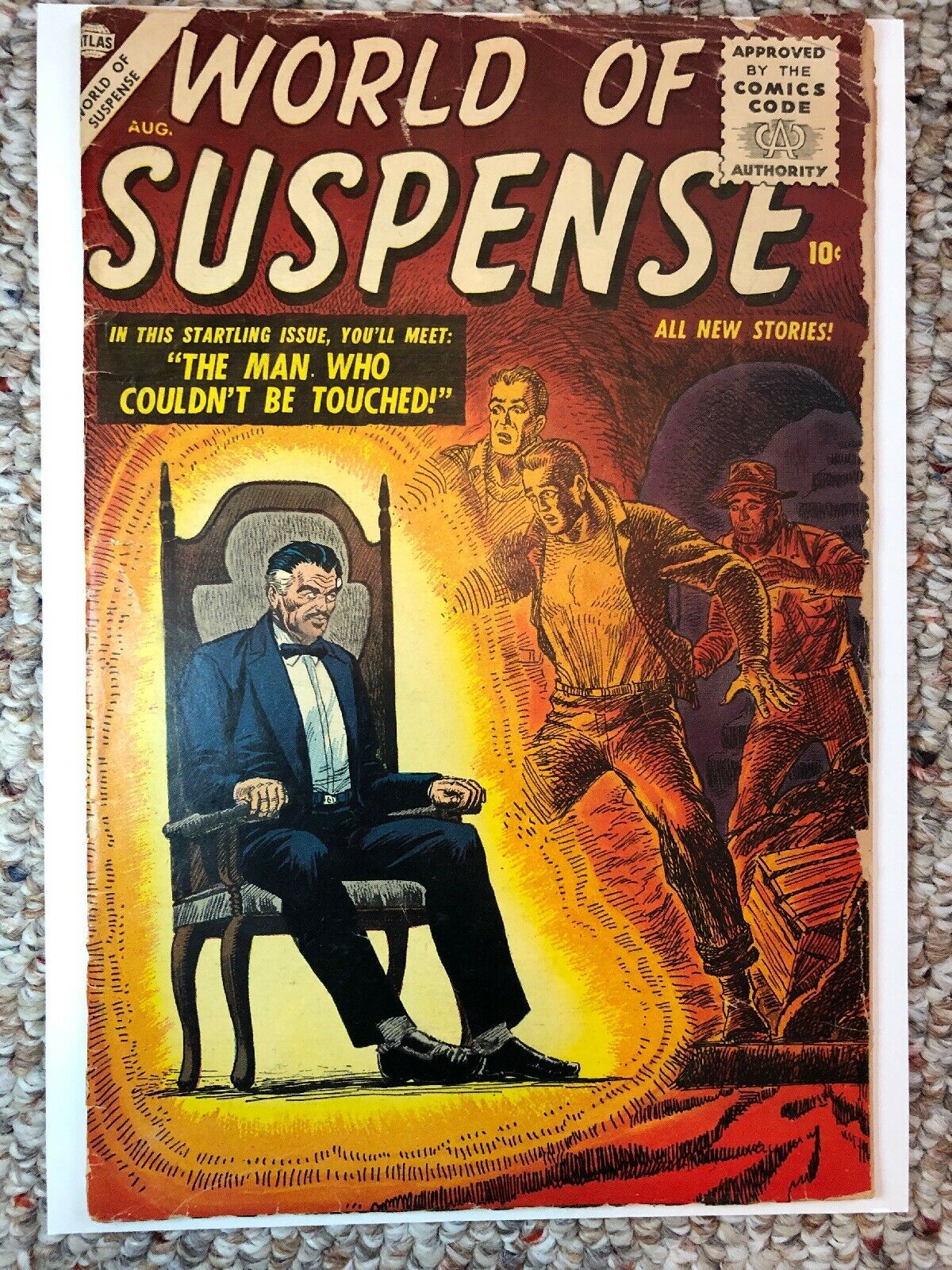 World Of Suspense 3 Vintage Marvel Atlas Horror Comic Book | #16493922