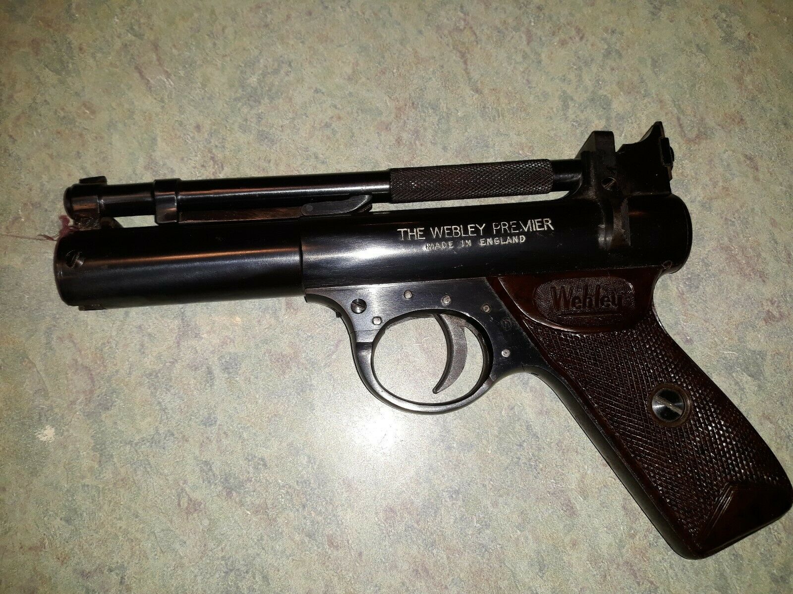 VINTAGE WEBLEY PREMIER MODEL D. 177 CAL PELLET GUN | #16491466