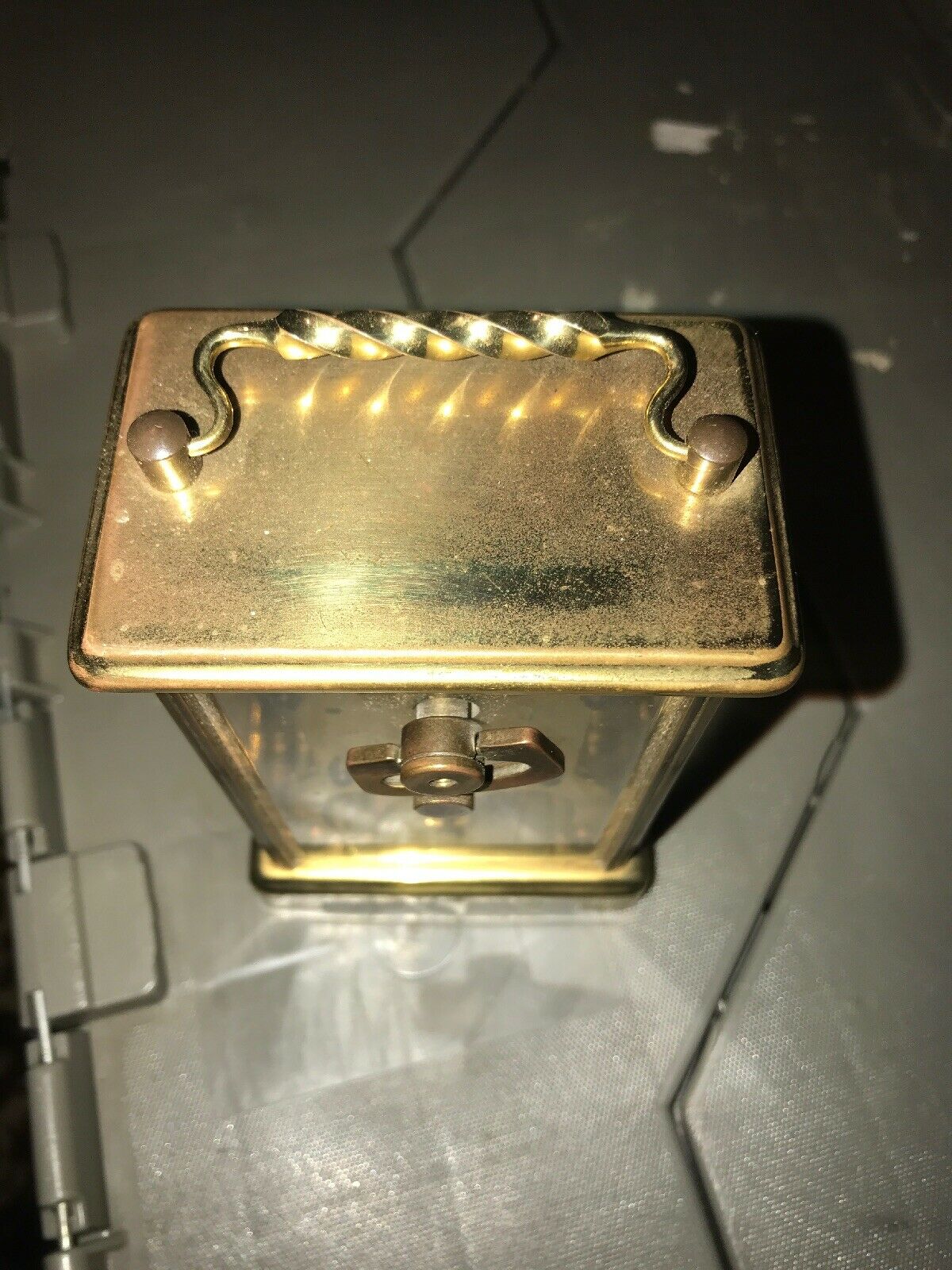 Vintage Schatz 8 Day Brass German Carriage Clock | #16484200