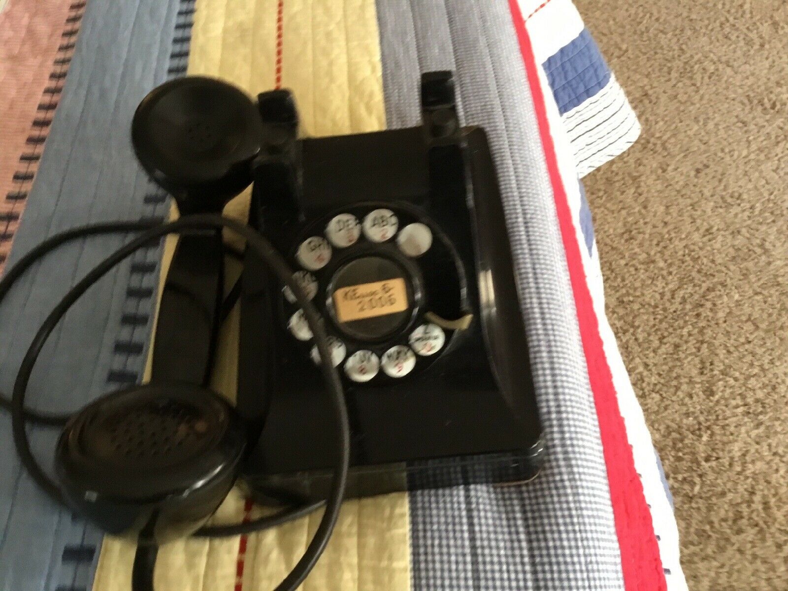 VINTAGE BELL SYSTEM WESTERN ELECTRIC ROTARY DIAL TELEPHONE F1 | #16447194