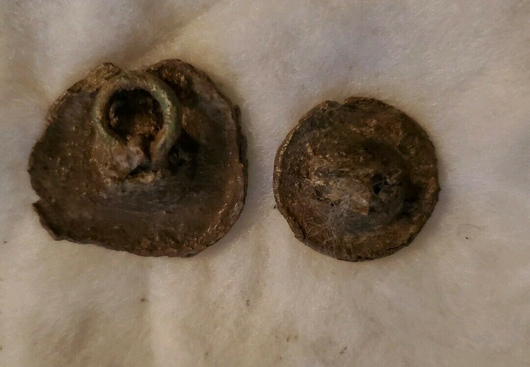 Two Revolutionary War British 54th Regiment Of Foot Button | #16437424
