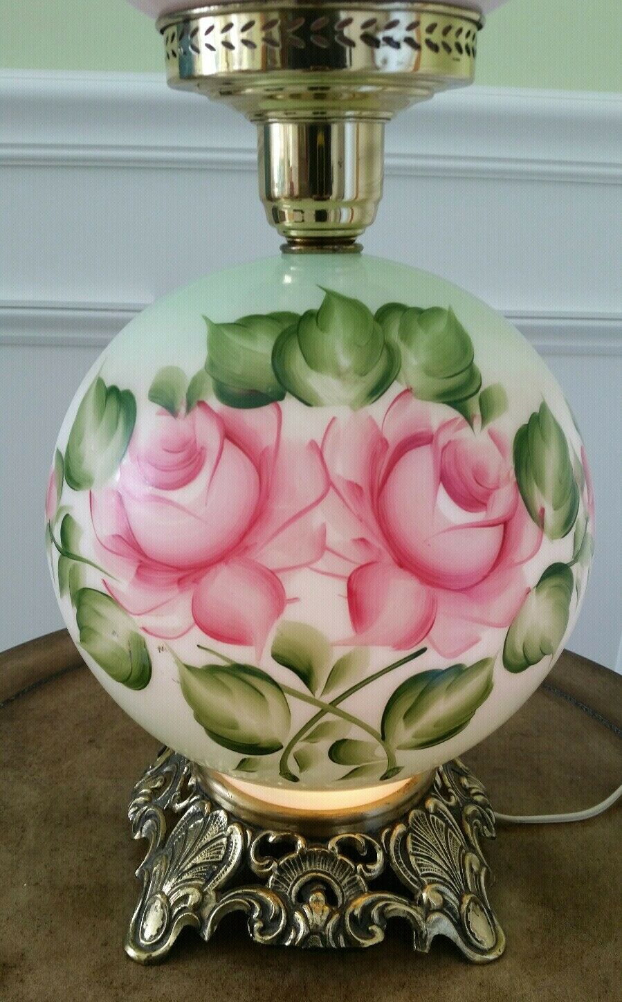 Vintage Victorian Style Electric GWTW Gone With The Wind Lamp ...