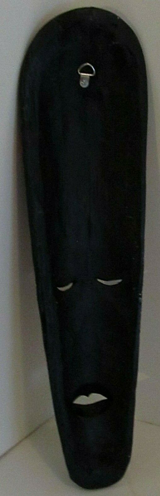Vintage African Tribal Aboriginal Wooden Hand Carved Mask Dot Art ...