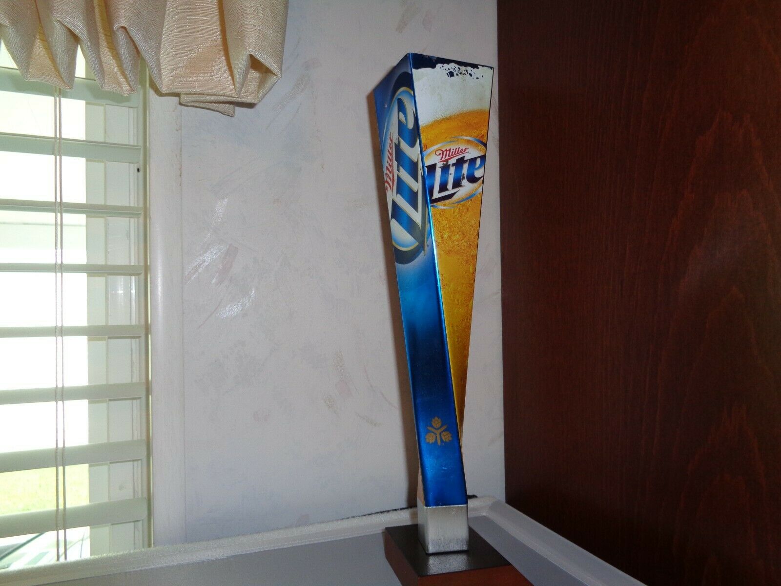 Miller Lite Beer Vortex Tap Handle Knob No Box | #16422479