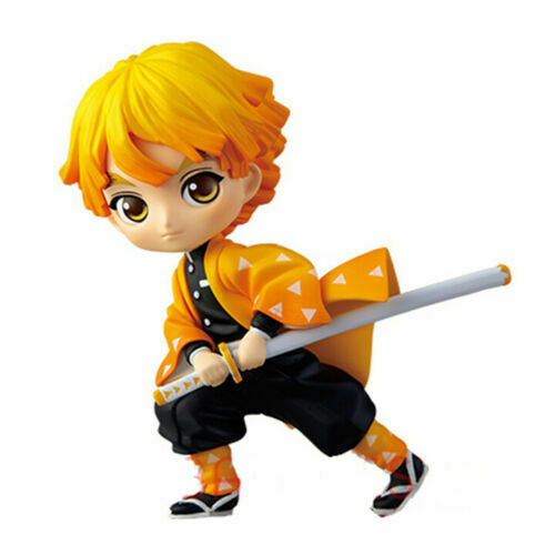 Anime Demon Slayer: Kimetsu No Yaiba Zenitsu Agatsuma Q Posket PVC ...