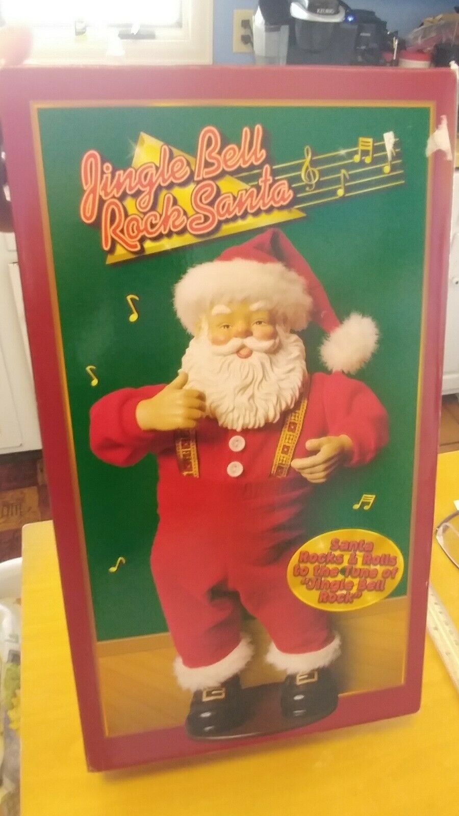 Jingle Bell Santa Rock & Roll Christmas Vintage 1998 Edition 1 | #16371836