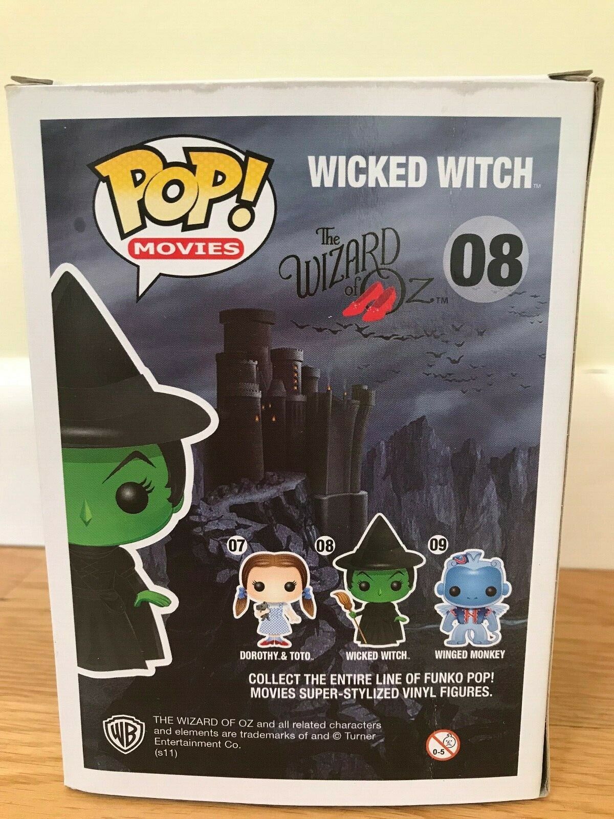 Funko Pop Wizard Of Oz Wicked Witch 08 / Pop Movies / VAULTED RARE ...