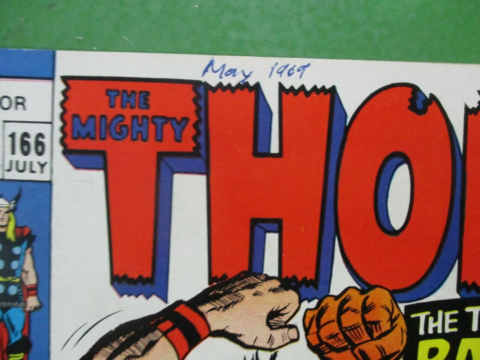 The Mighty Thor 166 2nd Full Appearance Of Him Thor Vs Adam Warlock/Him ...