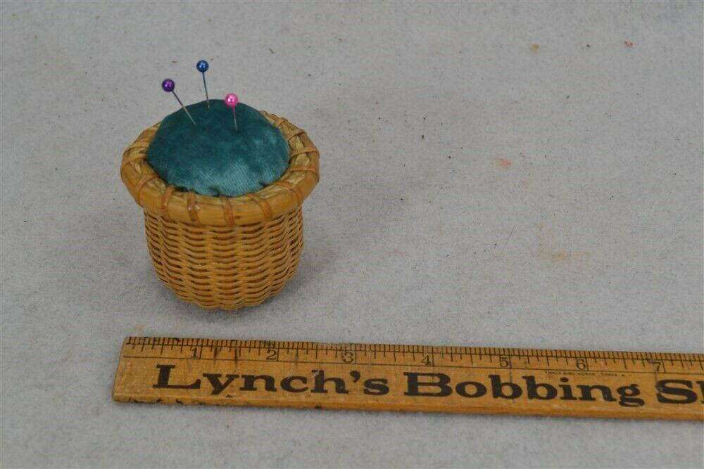 Nantucket Light Ship Basket Hand Made Vintage Small 2 In. Pin Cushion ...