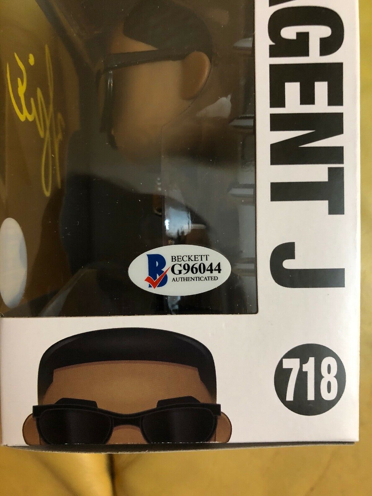 AGENT J MIB Funko Pop Vinyl Men In Black Movies Signed By Will Smith ...