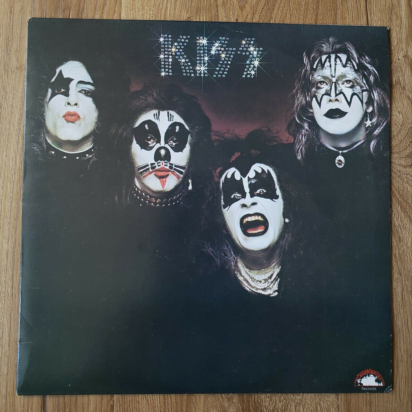 Kiss Self Titled LP NBLP 7001 Casablanca First Album Vinyl | #16346598