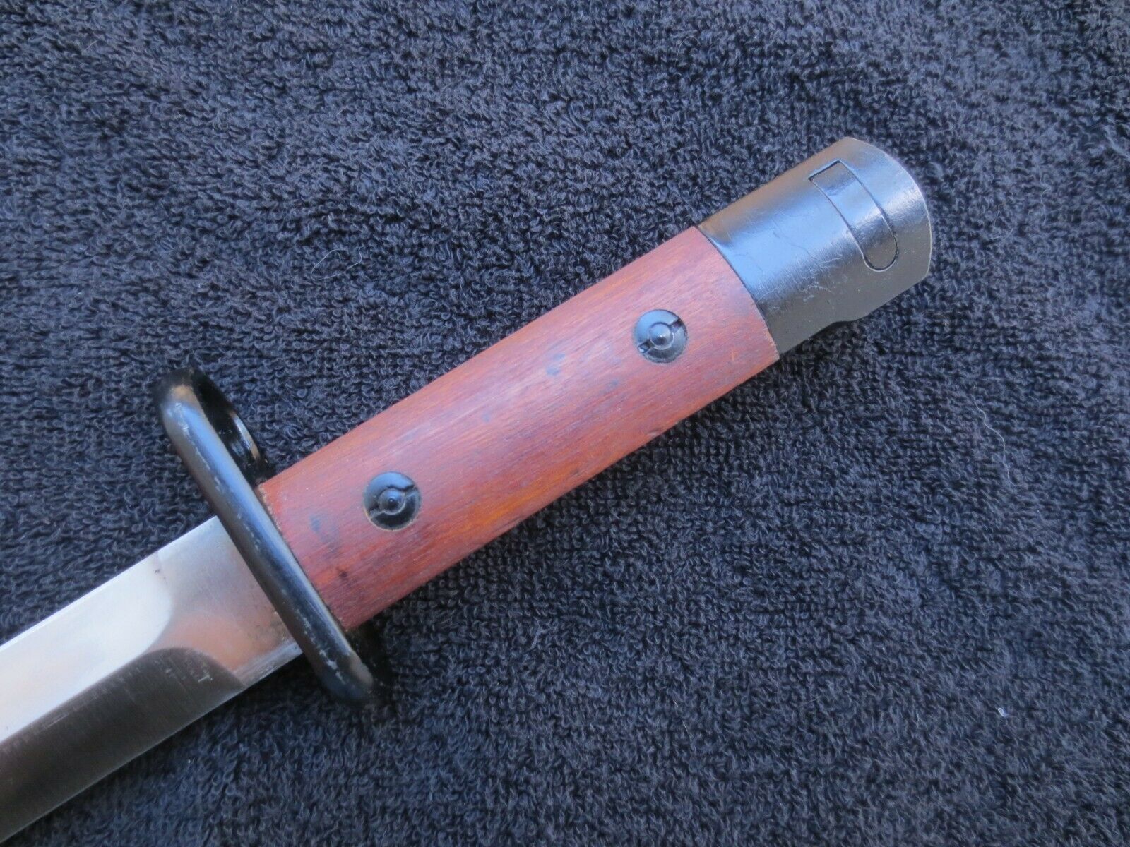RARE VINTAGE DANISH MADE EXPORT MADSEN BAYONET AND SCABBARD | #16292558