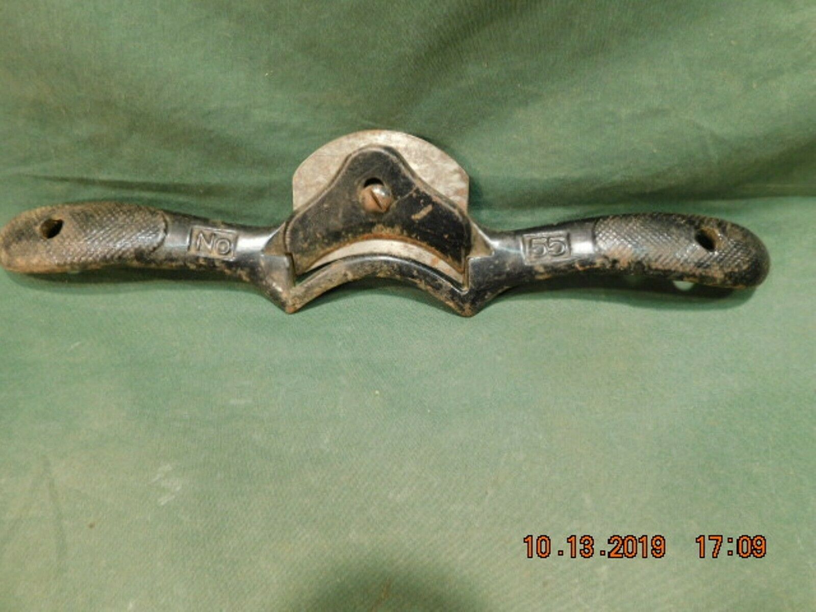 Vintage Stanley No 55 Hollow Face Spoke Shave SW Logo User Antique Tool ...