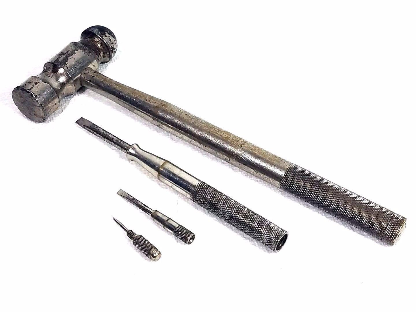 Antique Hammer & Screwdrivers Tool Set By E. Edelmann & Co. Chicago ...