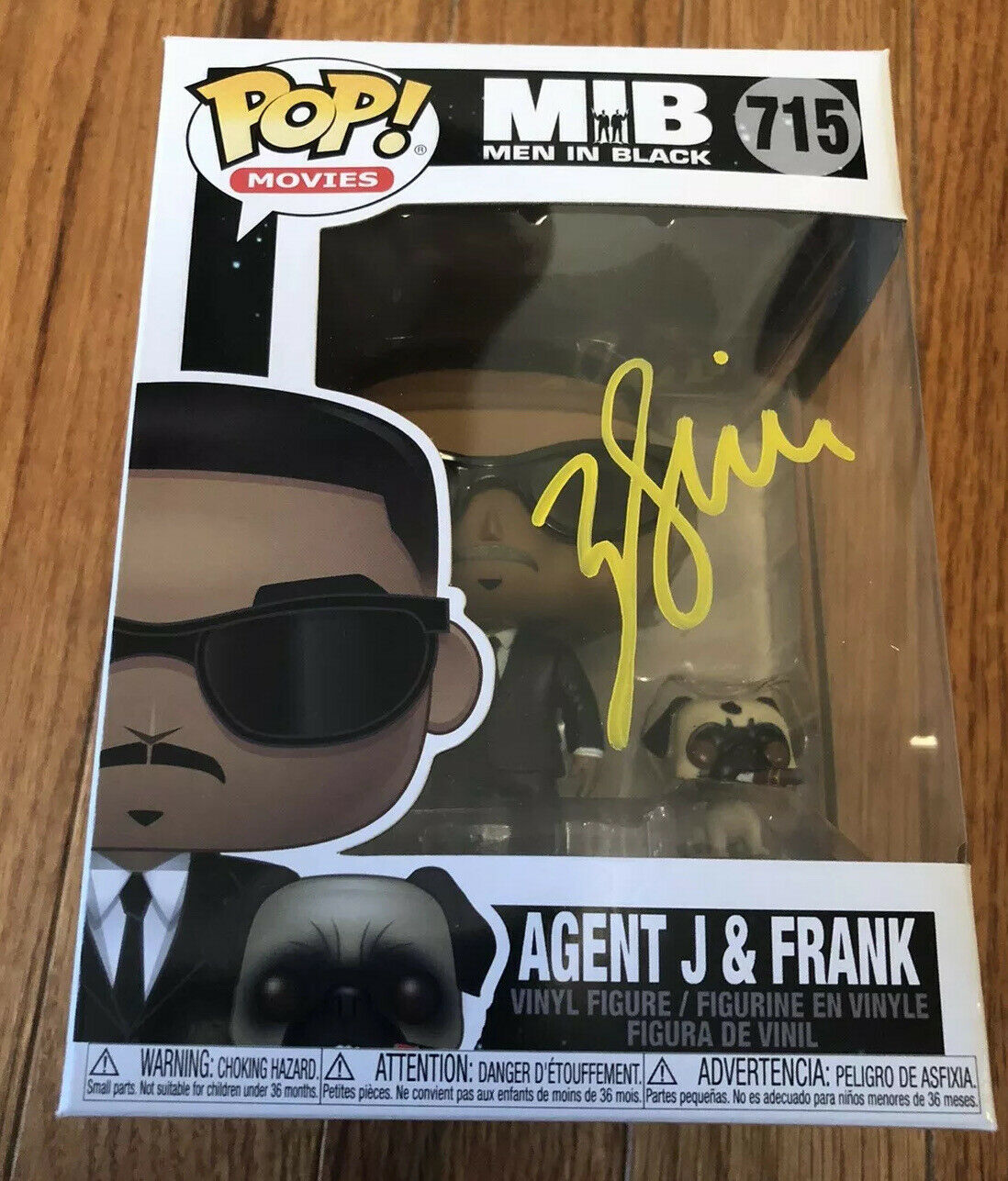 Will Smith Signed Funko Pop Men In Black Autograph | #16317313
