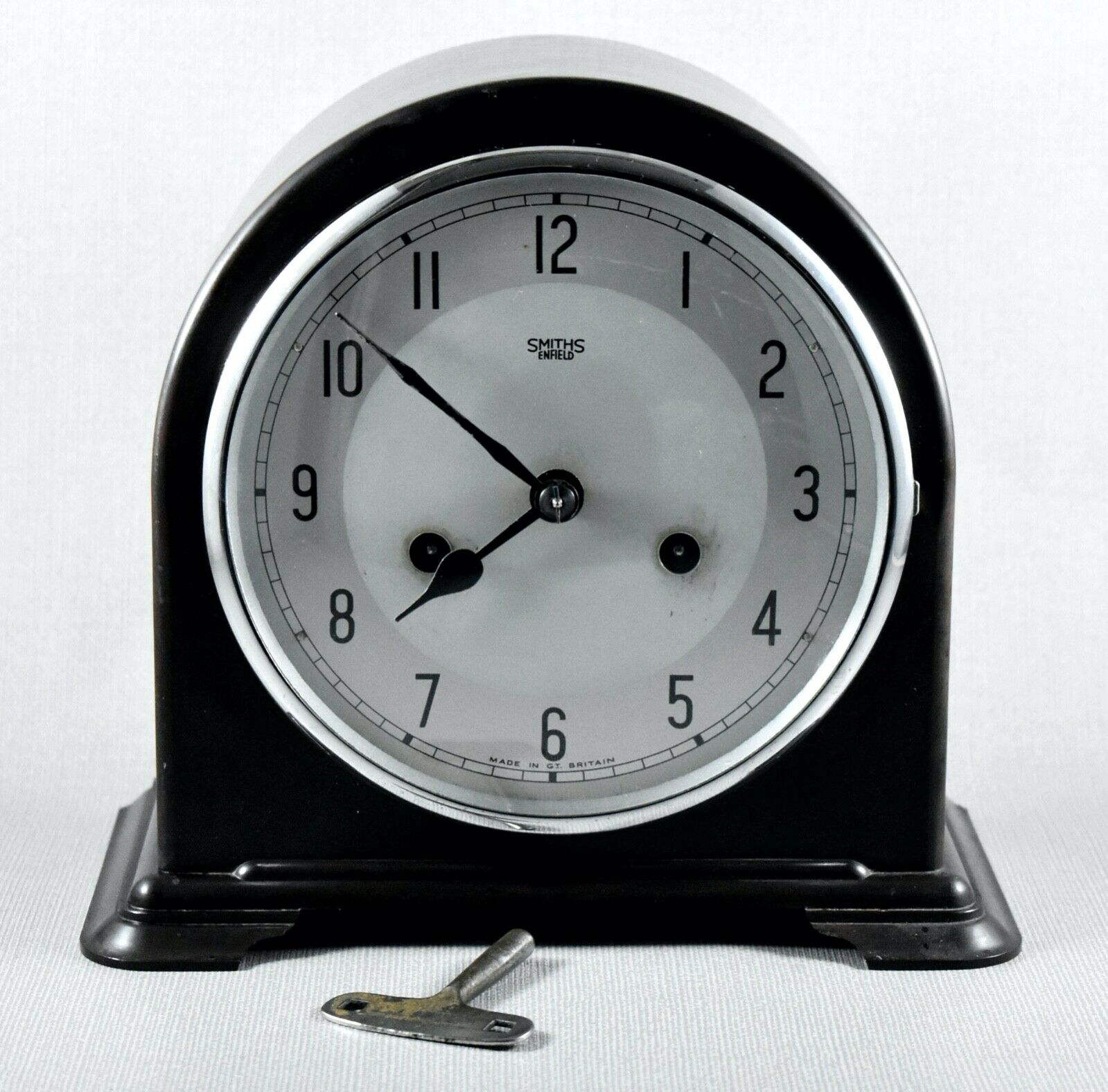 VINTAGE SMITHS ENFIELD BAKELITE 8 DAY CHIMING CLOCK | #16288366