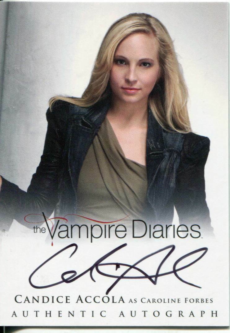 Vampire Diaries Season 2 Autograph A6 Candice Accola | #16276646