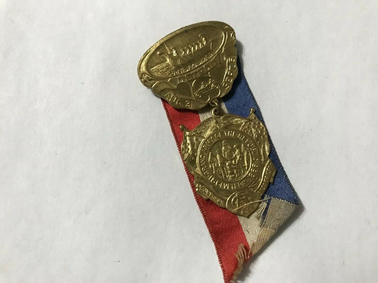 1914 Civil War GAR Medal Detroit National Encampment | #16248923