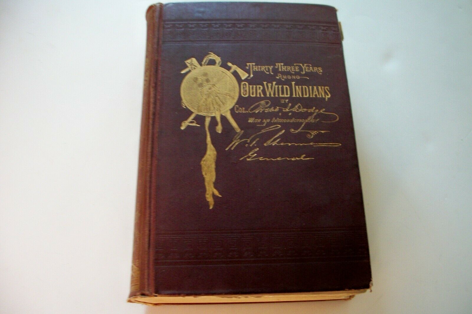 Thirty Three Years Among Our Wild Indians By Col. Dodge 1882 First ...