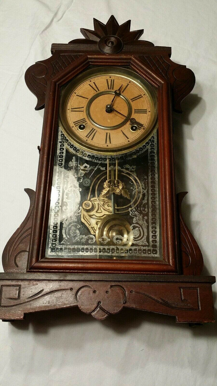 Antique E. Ingraham & Co Mantel Clock | #16256369