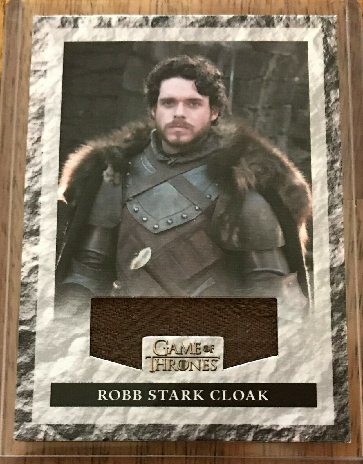 Game Of Thrones Season 3 Three Relic Card R1 Robb Stark Cloak 151/375 ...