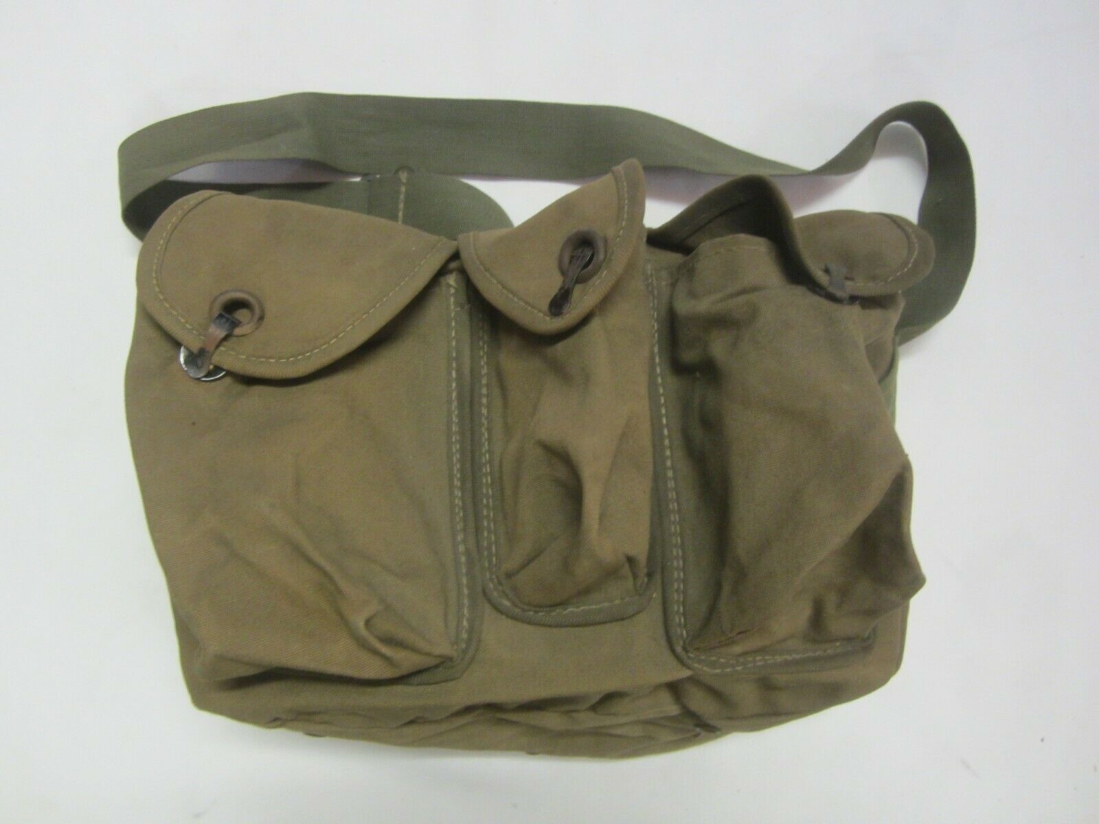 WWII USMC Field Bag 3 Pouch US Military Medic Fishing Hunting ARMY ...