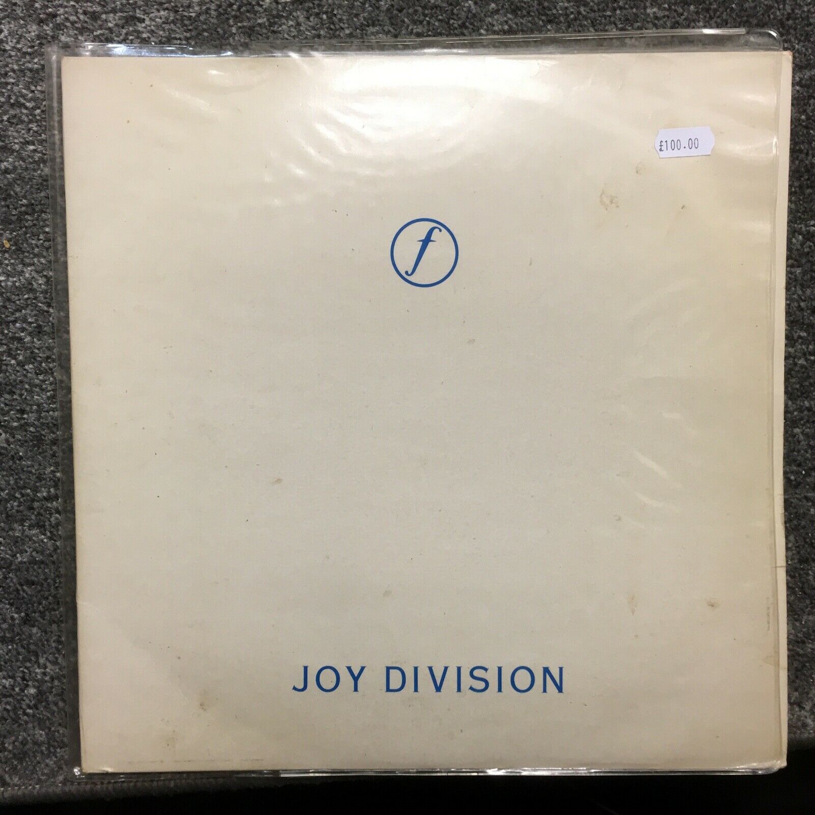 JOY DIVISION STILL UK 1981 2 X LP IN WHITE & BLUE FACT40 RARE LTD ...