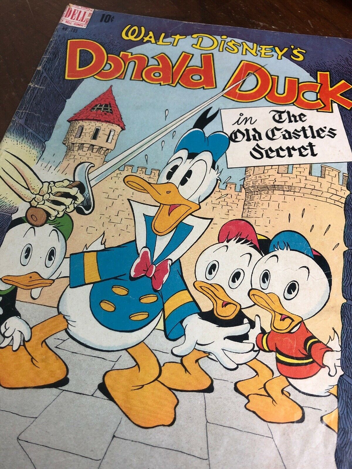 Donald Duck Four Color 189 1948 Walt Disney The Old Castles Secret ...